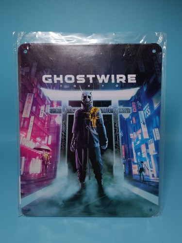 (Promo) PS5 Ghostwire Tokyo Pre Order Metal Poster | eBay