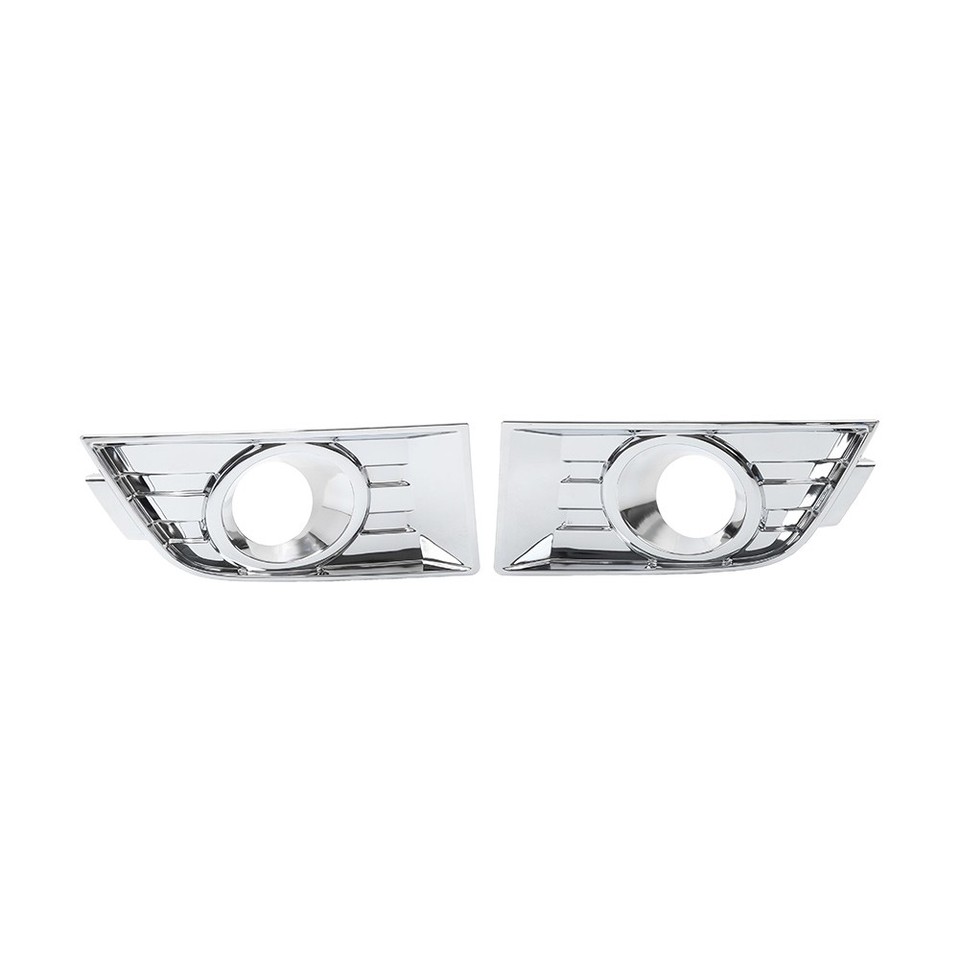 Front Bumper Fog Light Bezel Chrome Left Right For Ford Edge 2007-2010 ...
