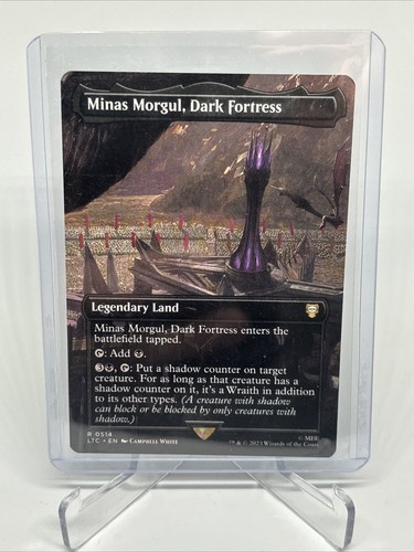 Minas Morgul, Dark Fortress Borderless #514 | LTC LOTR Commander | MTG ...