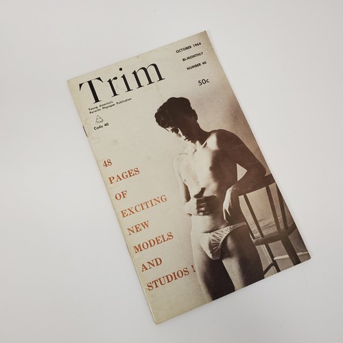 Vintage Trim Magazine October 1964 No 40 Male Physique Beefcake ...