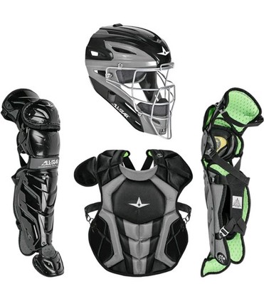 Allstar System Axis 12-16 Youth Catcher's Kit , Black CKCC1216S7X | eBay