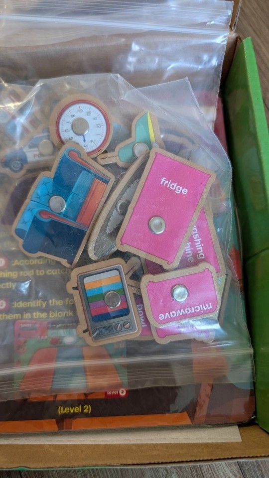 Game for Kids - Wooden Magnetic Sight Word Fishing Game 3+ | eBay