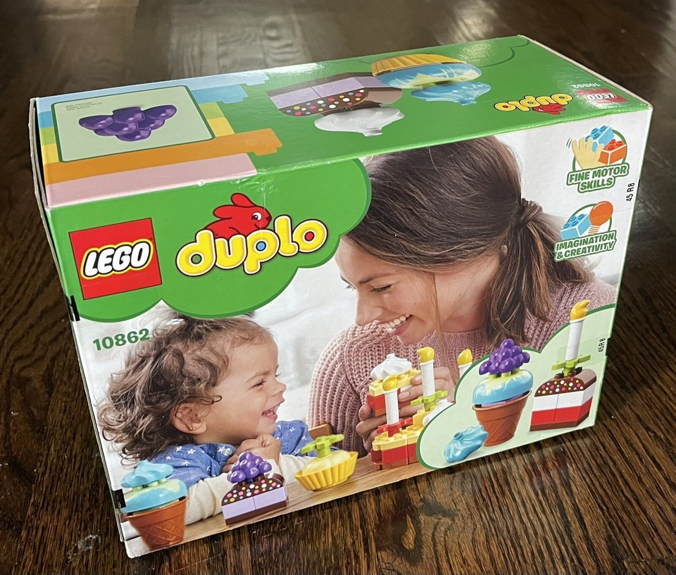 DUPLO My First Celebration Birthday Cake 10862 Factory Sealed 2018 Lego ...