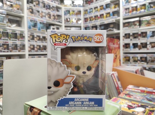 Funko Pop Arcanine 920 - Jeux Pokémon Original Vinyle + Protecteur | eBay