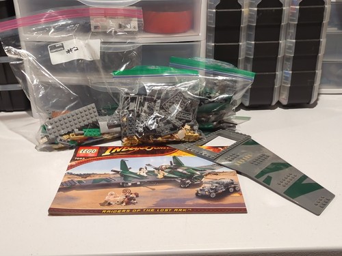 LEGO Indiana Jones: Fight on the Flying Wing (7683) 100% Complete W ...