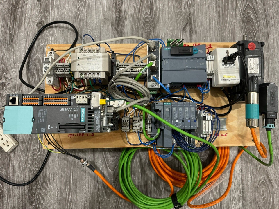SIEMENS S7-1200 PLC Training Kit 6ES7 214-1AG40-0XB0 Profinet Motion ...
