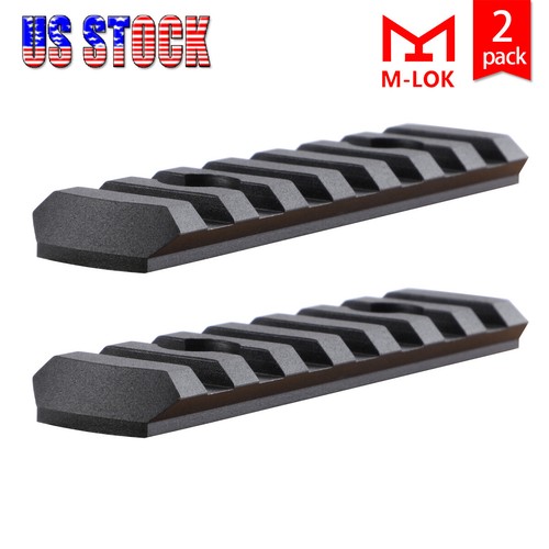 7 slot Mlok Picatinny Rail Section Low Profile Picatinny Rail M-lok ...