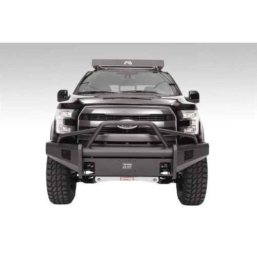 Fab Fours RR10-1 Steel Bent Flange Roof Rack Face Plate - Matte Black ...