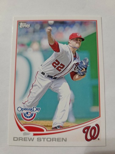 2013 Topps Baseball Card Drew Storen 209 | eBay