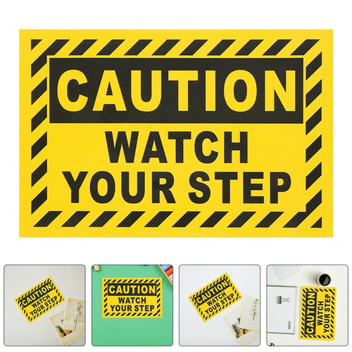 Please Watch Your Step Sign Outdoor Caution for Floor Garden Stairs ...