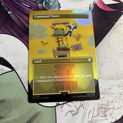 Command Tower Fallout Foil MTG | eBay UK