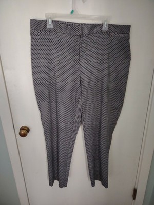 Women's Size 18 Slacks By George Black And White Checks | eBay