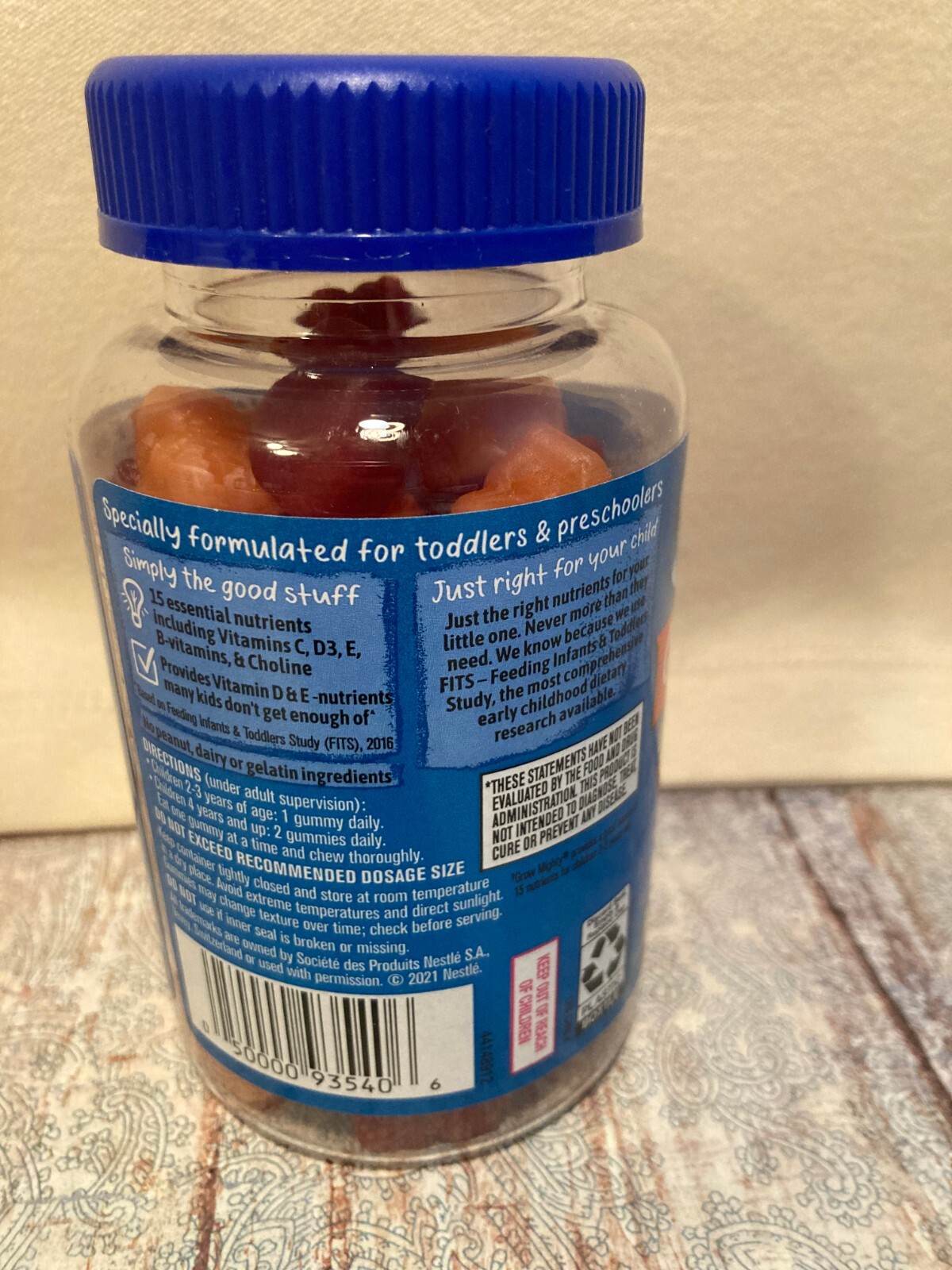 5 Gerber Grow Mighty Complete Kids Gummy Multivitamin 60ct Bottle Non ...