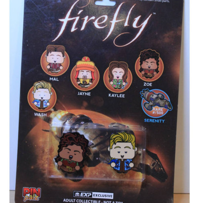 Firefly Pin Palz, Zoe and Wash Collectible Unopened NIB MIB | eBay