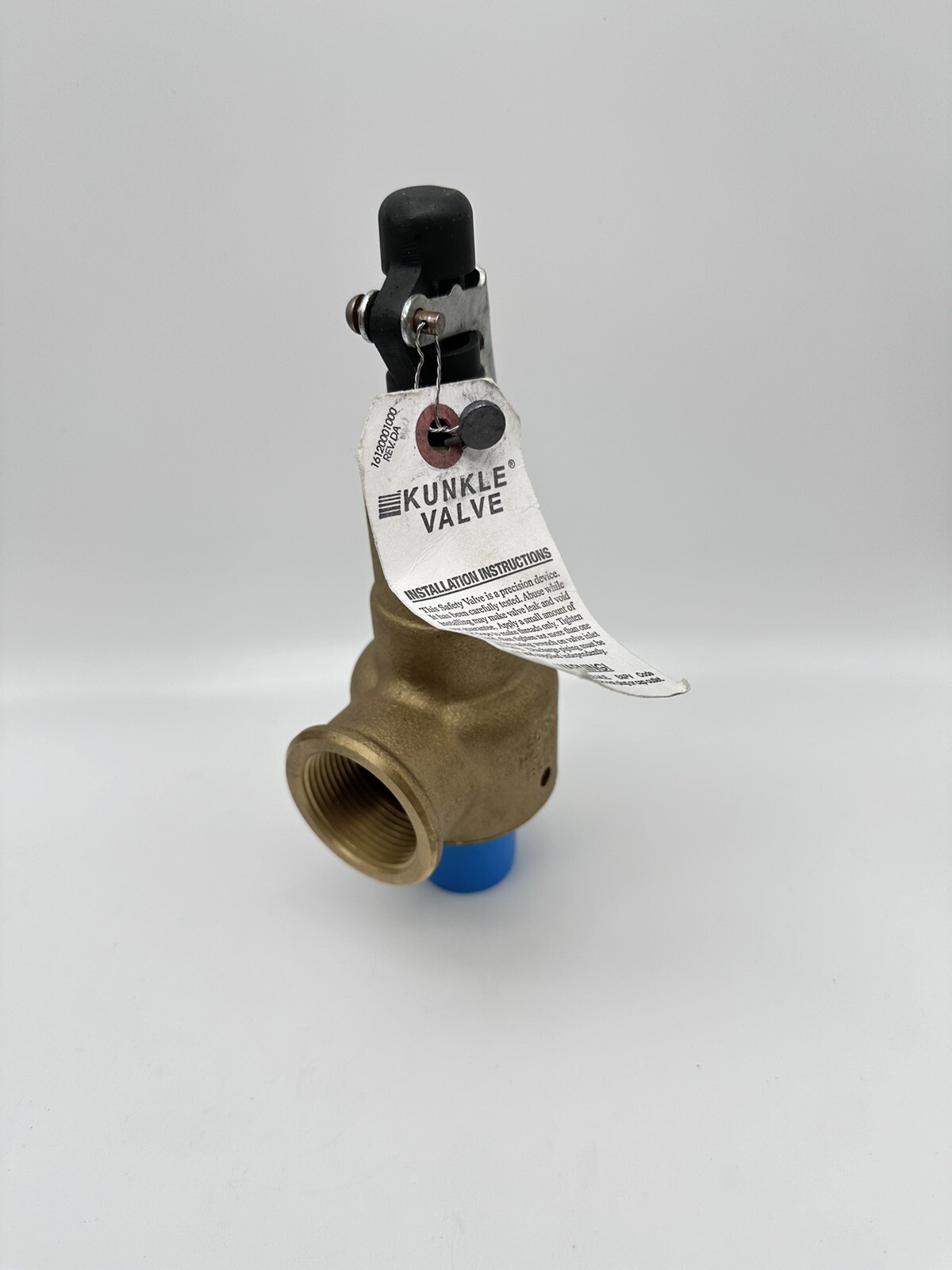 1" KUNKLE EMRT 6010FEM01AAM SAFETY RELIEF VALVE SET PRESSURE 125 2023 ...