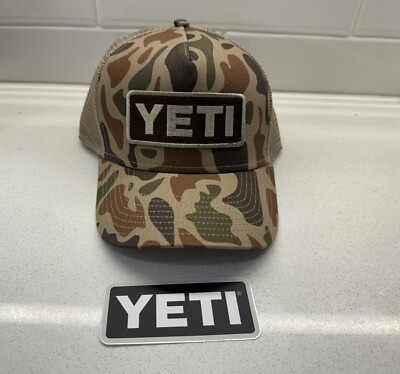 YETI Camo Duck 🦆OG Mesh Trucker Hat Snapback Cap NWT - RARE & SOLD OUT ...