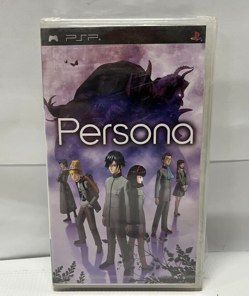LOT OF 4 (3 sealed) Persona 1 Revelations Series Portable PSP Japan ...