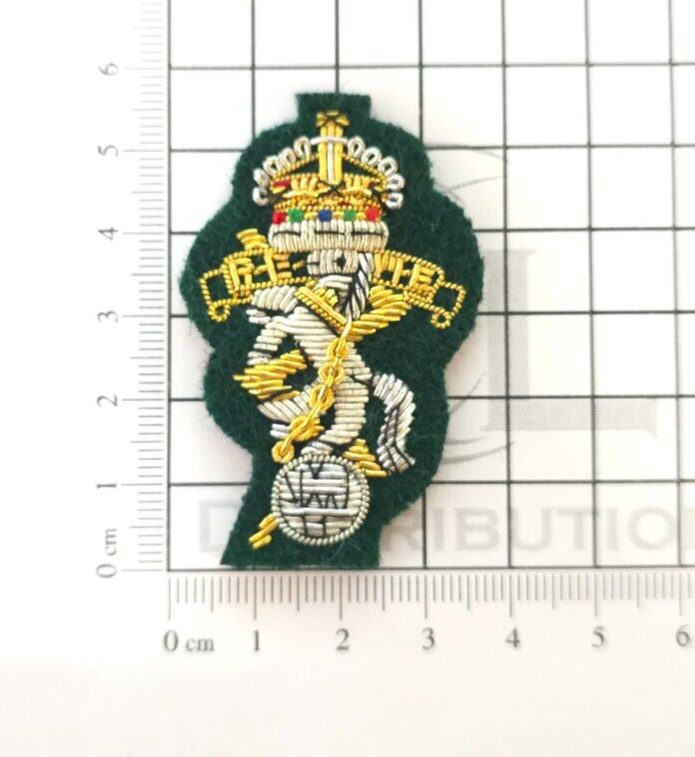 REME Embroidered Cap / Beret Badge Kings Crown Commando green | eBay UK