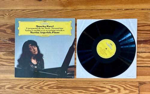 Maurice Ravel, Martha Argerich: Gaspard De La Nuit LP Vinyl German ...