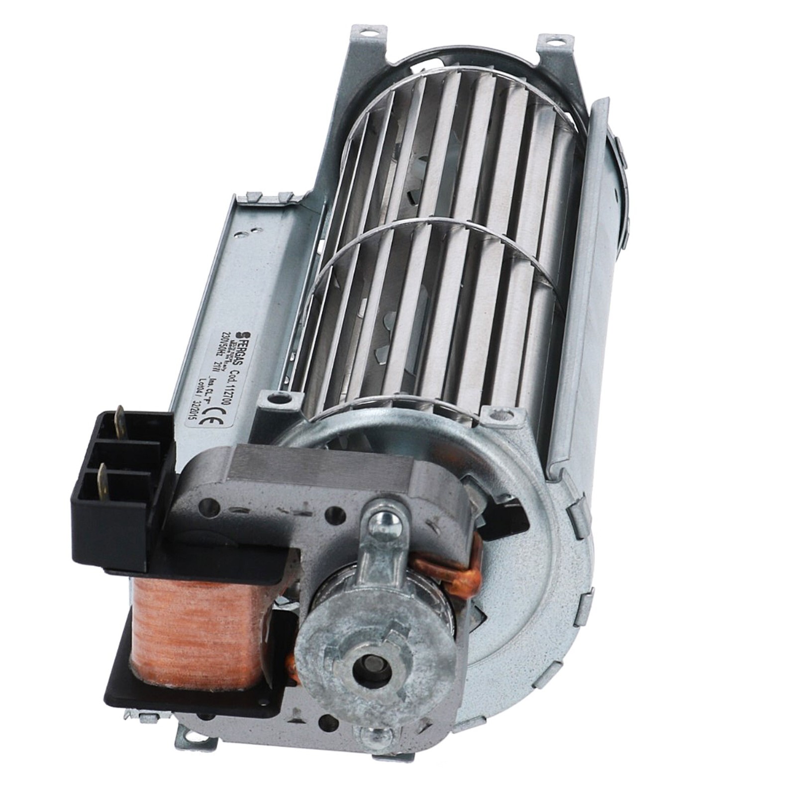 TANGENTIAL CROSSFLOW FAN MOTOR BLOWER 21W 180mm RIGHT HAND FERGAS ...