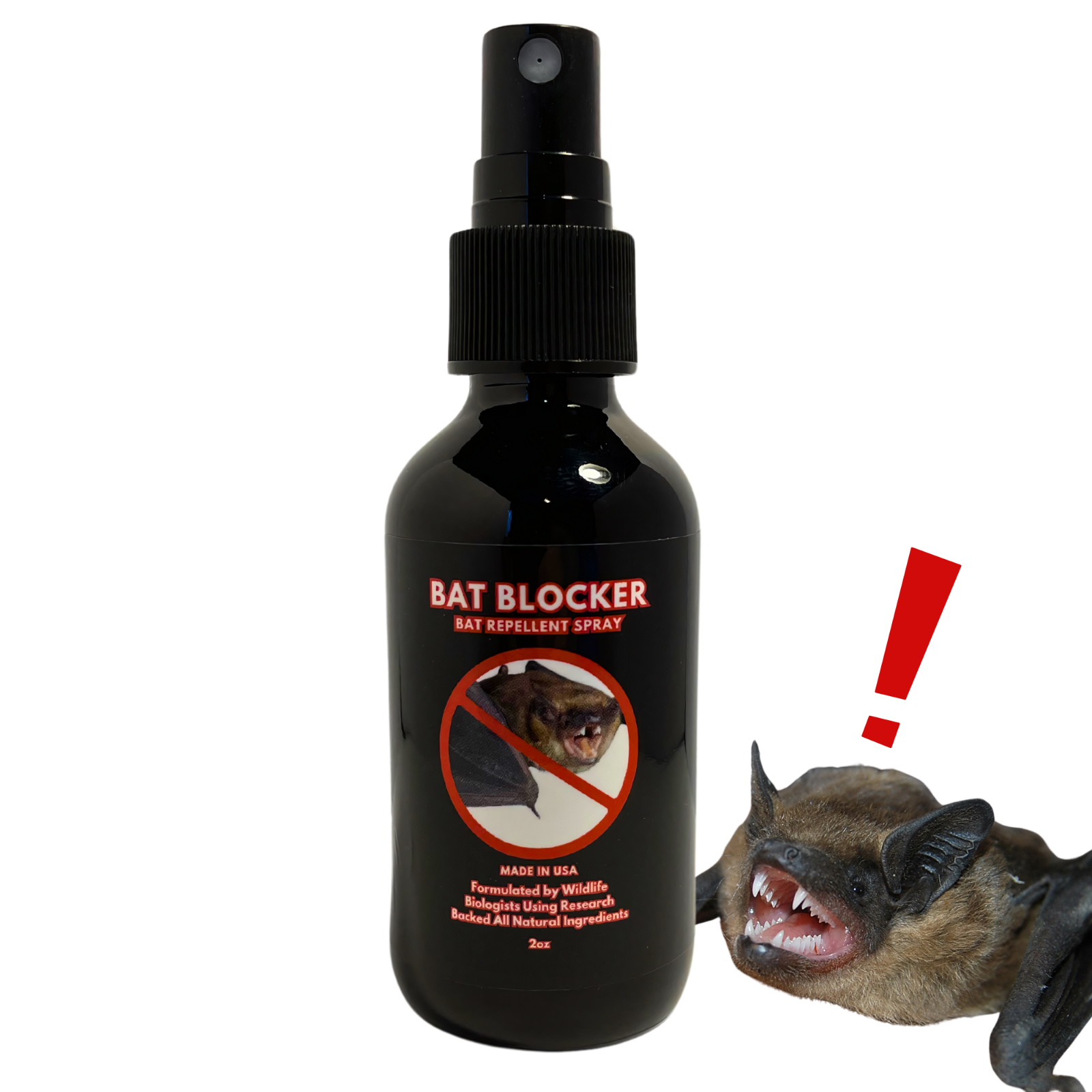 Bat Blocker - Bat Repellent Spray - Non-Toxic Repellent for Pest ...
