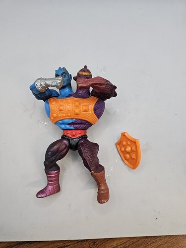 1984 Two Bad Twin Heads Shield Mattel Masters of the Universe Vintage ...