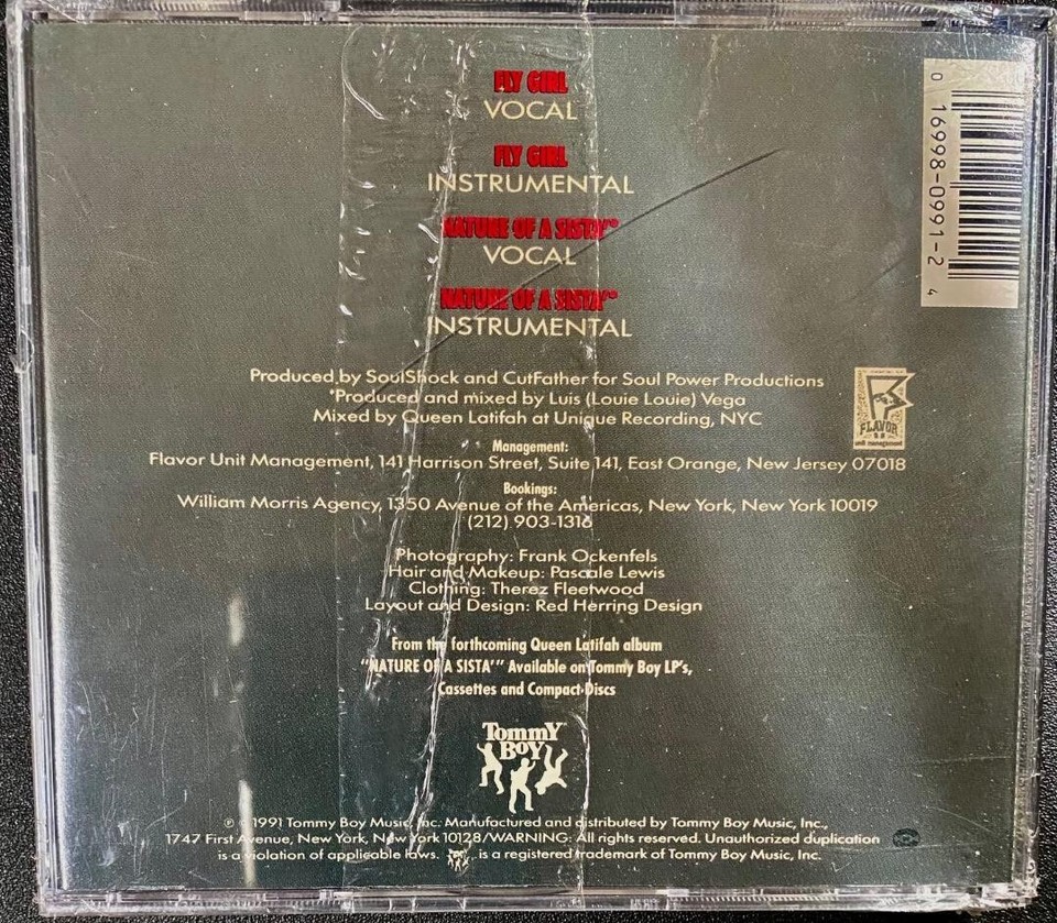 Queen Latifah Fly Girl/ Nature of Sista CD Rare Limited Edition NEW | eBay