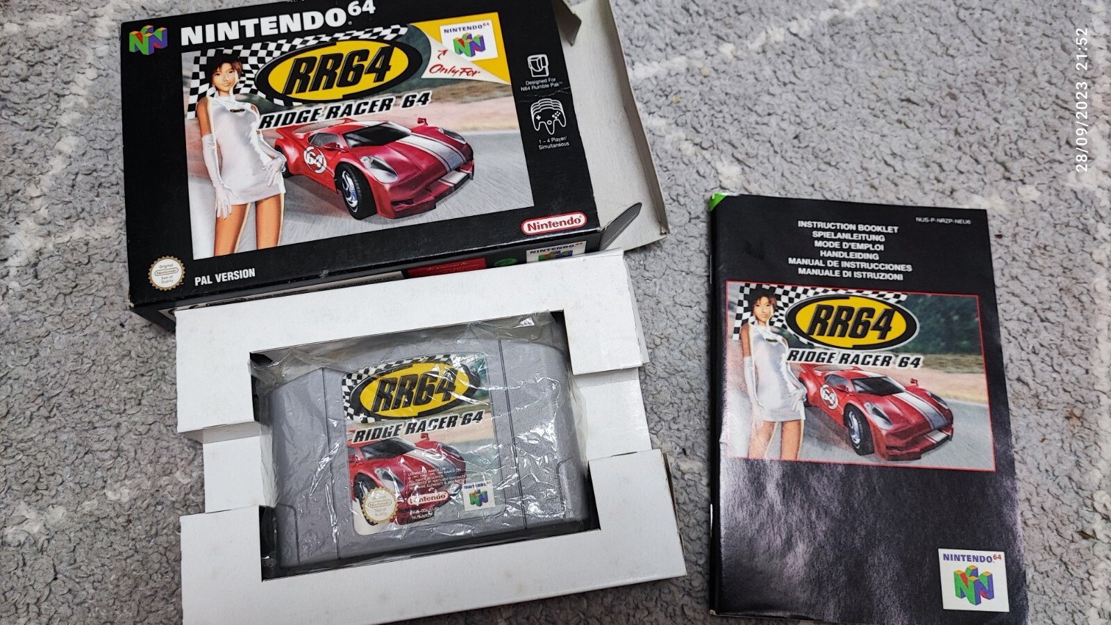 Ridge Racer Rr64 - Nintendo 64 N64 PAL Boxed and Complete for sale ...