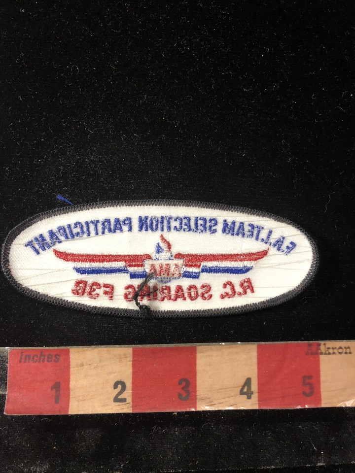 AMA RC SOARING F3B Academy Of Model Aeronautics Airplane Related Patch ...