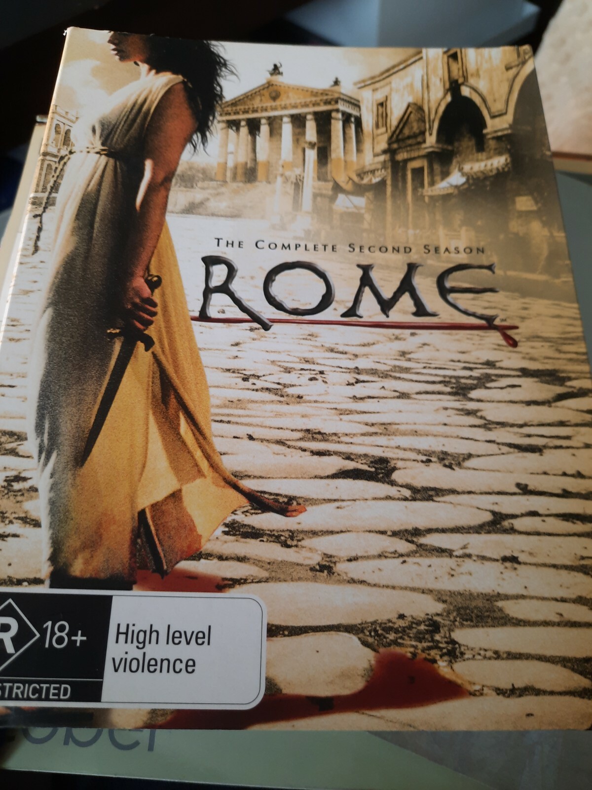 Rome Complete 2nd Season 5 DVD Box Set Like New Spec Feats Unav'ble if ...
