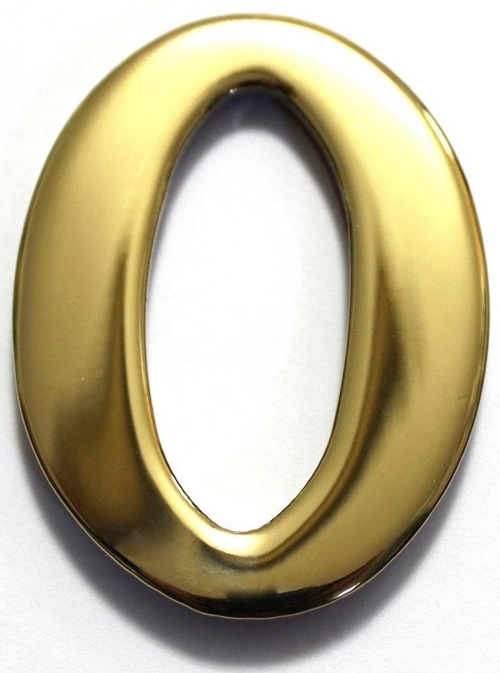 2" Brass Numbers Better Box Mailboxes Brass Mail Box Numbers 2 Inch ...