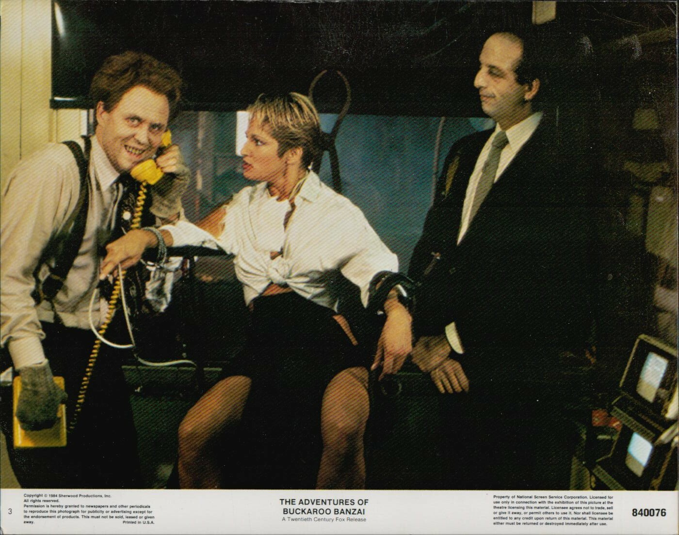 Adventures Of Buckaroo Banzai 1984 20th Century Fox 11x14" lobby John ...