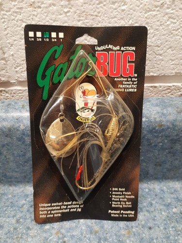Vintage Okiebug Gatorbug Spinnerbait Rare! Okie Bug Gator Bug New Old ...