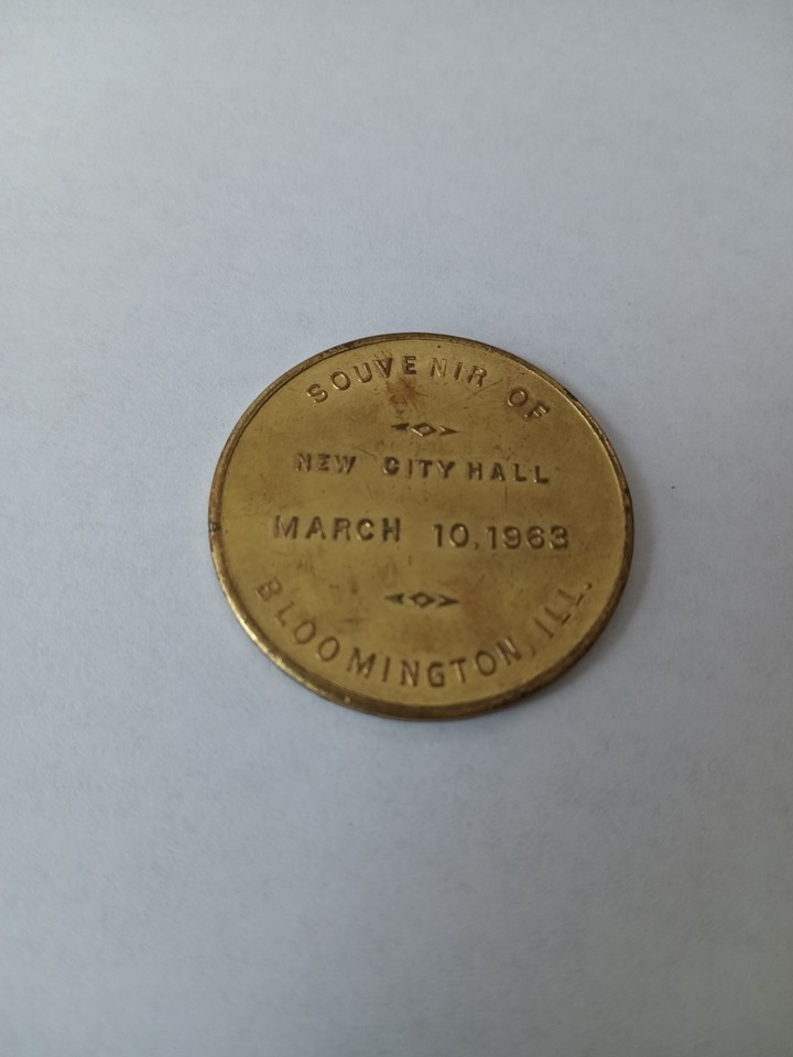 City Of Bloomington Illinois City Hall Souvenir | eBay