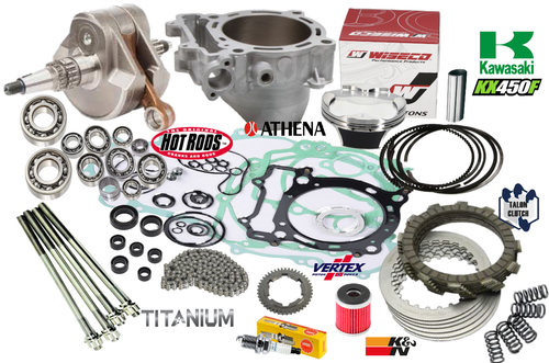2006 KX450F KX 450F Rebuild Kit Complete Top Bottom End Motor Engine ...