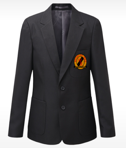 WATERLOO ROAD SCHOOL BLAZER COSTUME FANCY DRESS EMBROIDERED LOGO MAROON ...
