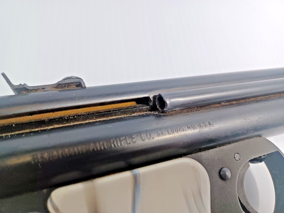 Benjamin 422 Air Pistol Pellet Gun .22 Caliber Semi Automatic Missing ...