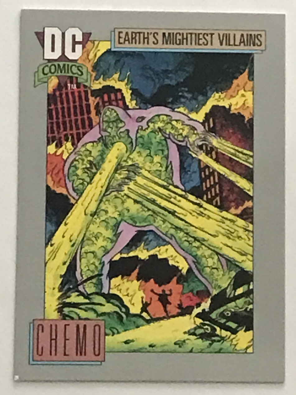 CHEMO DC Comics Impel Comic Card #86 Batman Villain Vintage 1991 | eBay