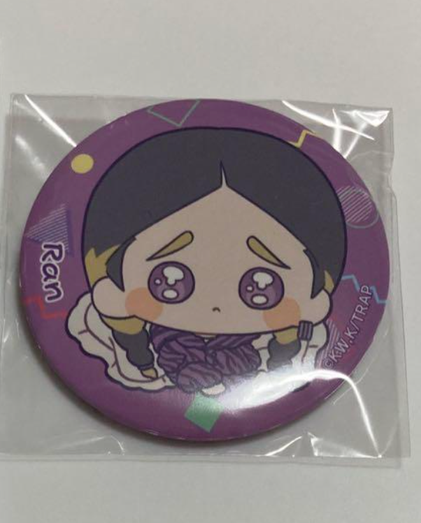 Tokyo Revengers Can Badge Haitani Rindou Ran Pien Crying Face set | eBay