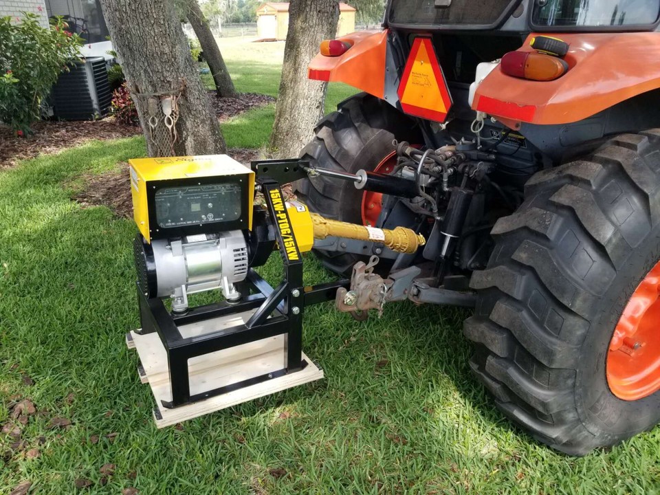 Sigma 15000 Watt 15KW Continuous 16000W 16KW Peak Tractor-Driven PTO ...