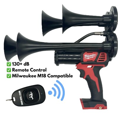 Milwaukee Train Horn with Remote Control - Impact Train Horns | eBay