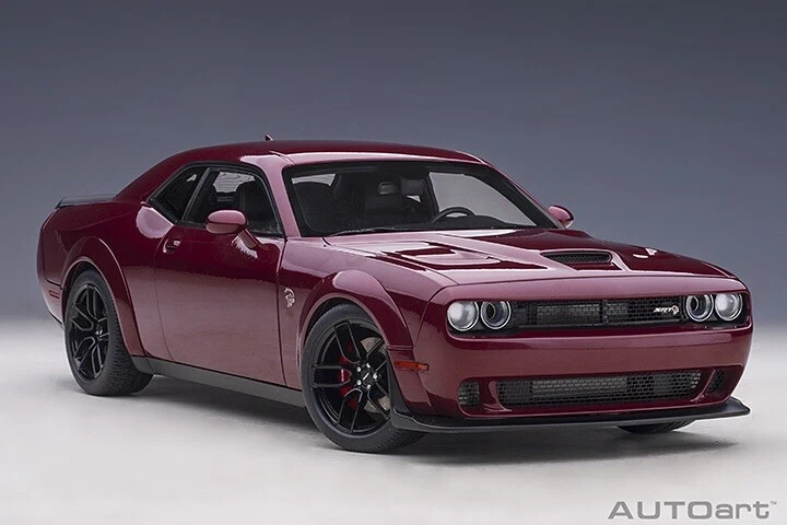 Red Dodge Challenger Hellcat