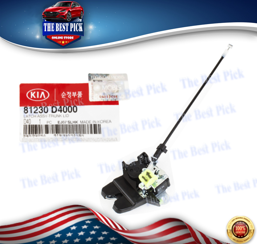 GENUINE Rear Trunk Lid Lock Latch Actuator for 2016-2020 Kia Optima ...