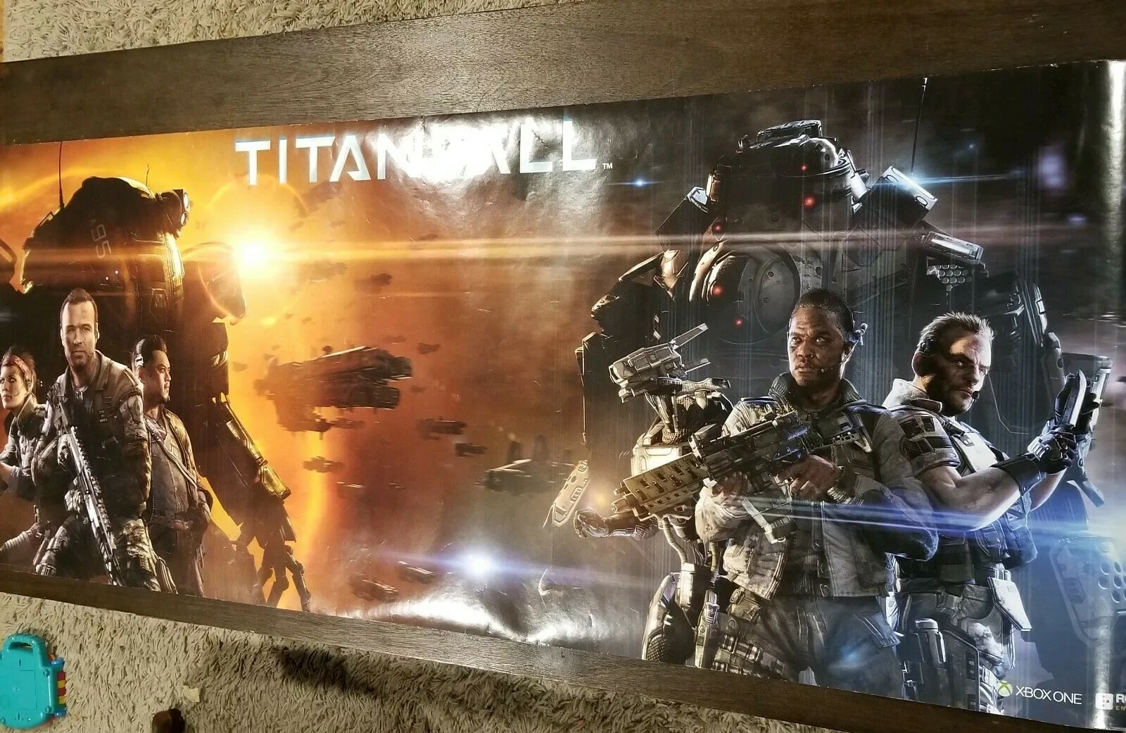 Titanfall XBOX ONE Poster Huge 55 X 19 Rare | eBay