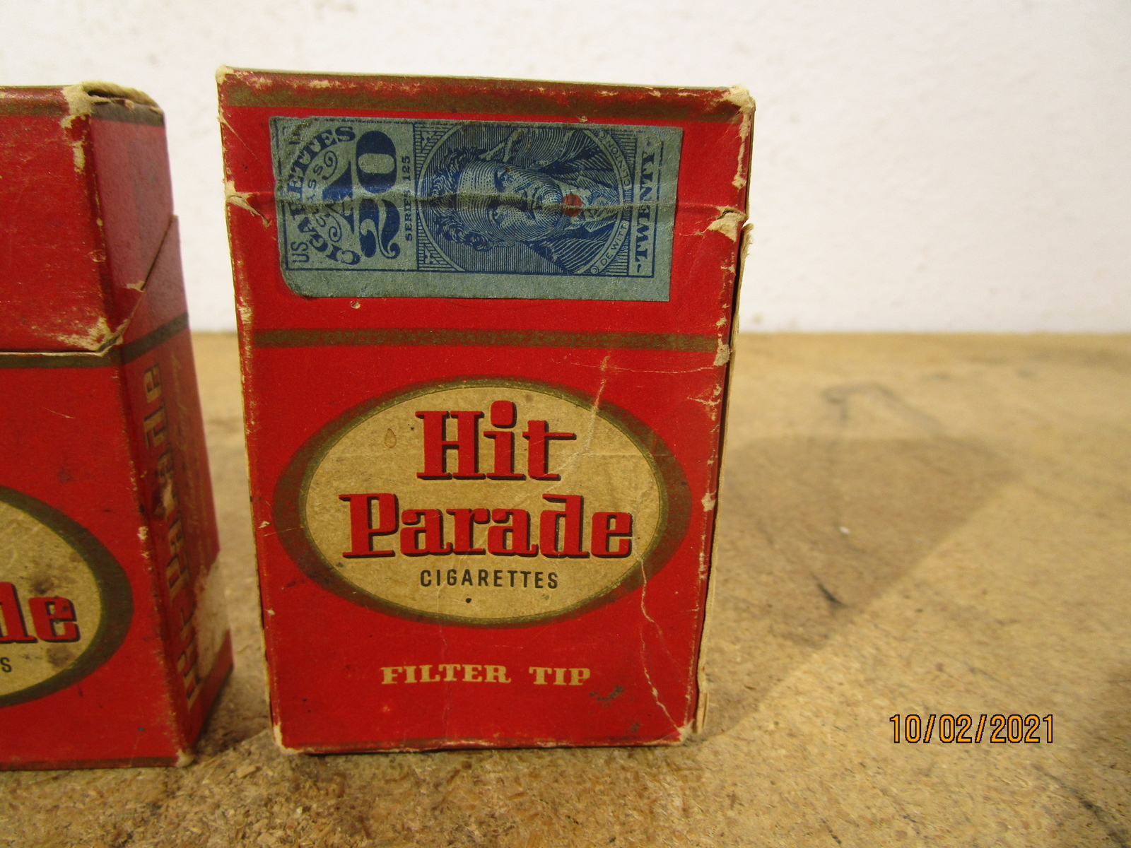 Lot of 3 Vintage Cigarettes Packs Empty Cartons Winston Hit Parade | eBay