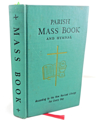 Purse Sized Parish Mass Book and Hymnal St. Joseph HC Vintage 1965 VGC ...