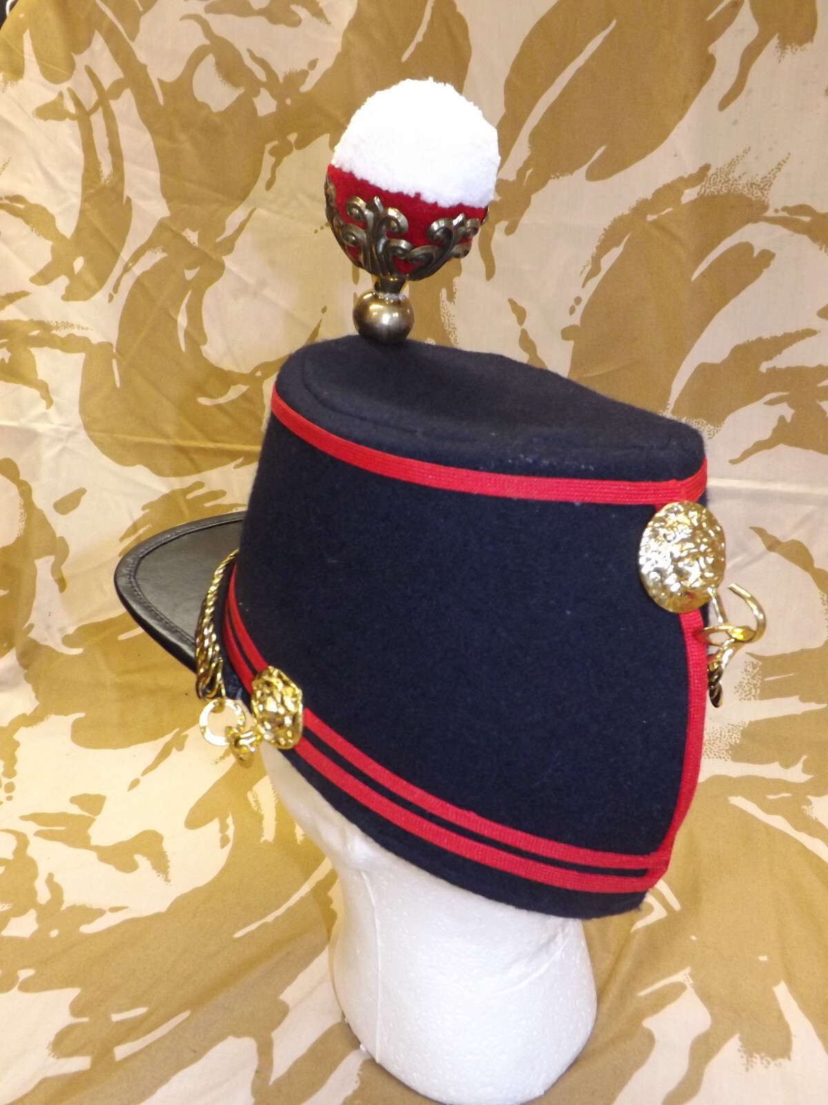 Repro British Army Other ranks Last Pattern Shako 1868-1879 Home ...