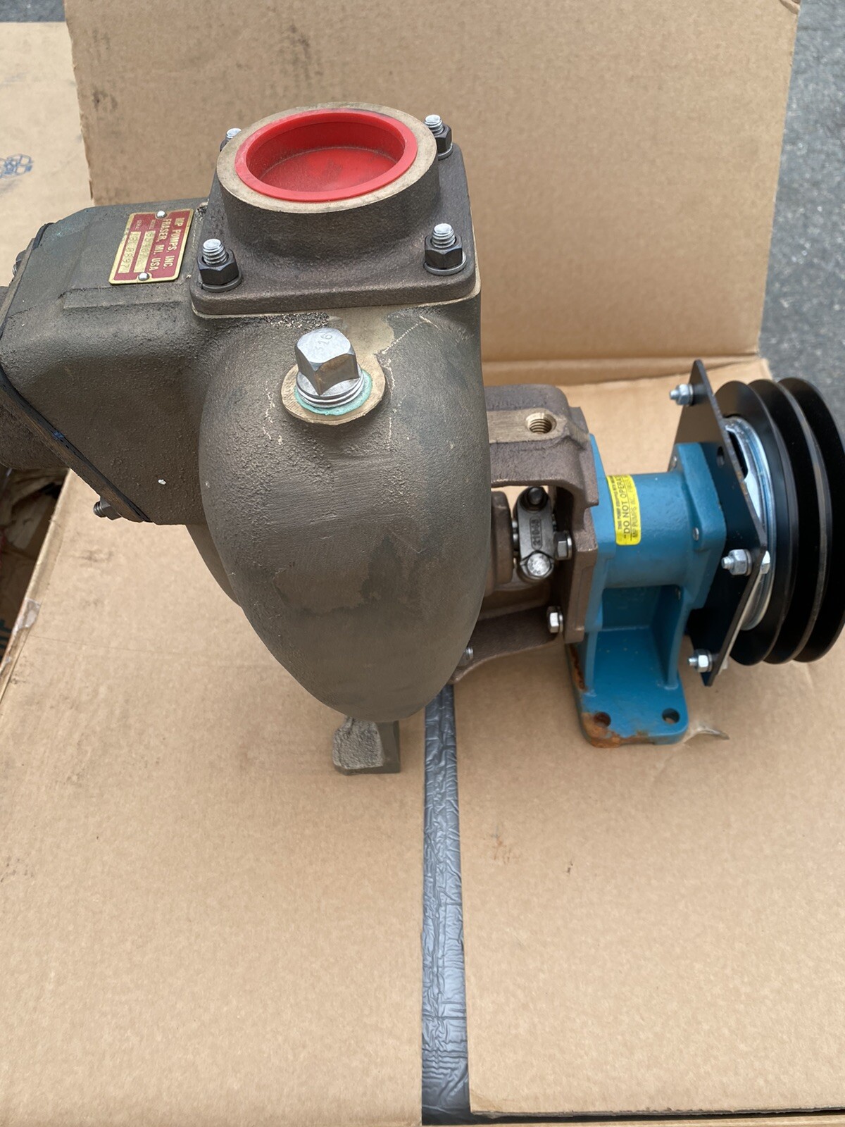 MP FLOMAX 8 PUMP MARINE Self Priming Bronze bilge irrigation many uses ...