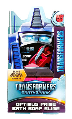 Transformers Earthspark - Optimus Prime Bath Soap Slime - For Age 3 ...