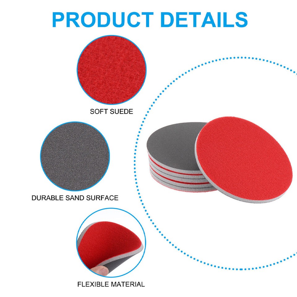 6/12/24Pack Bowling Ball Micro Sanding Pads 600-4000 CHOICE OF GRITS | eBay